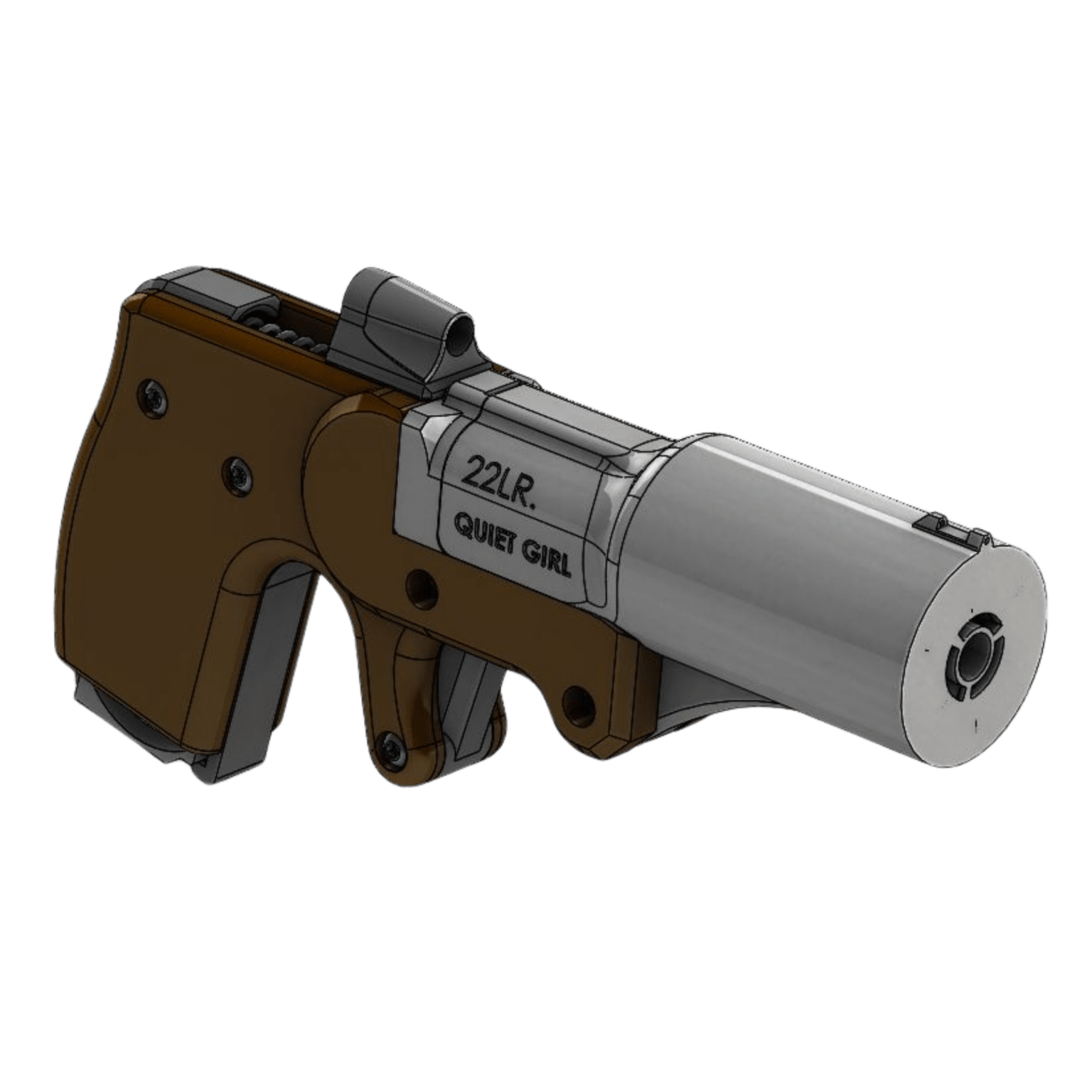 The Harlot | Print-a-22 - 3d Printable 22LR Parts Kits and Builds