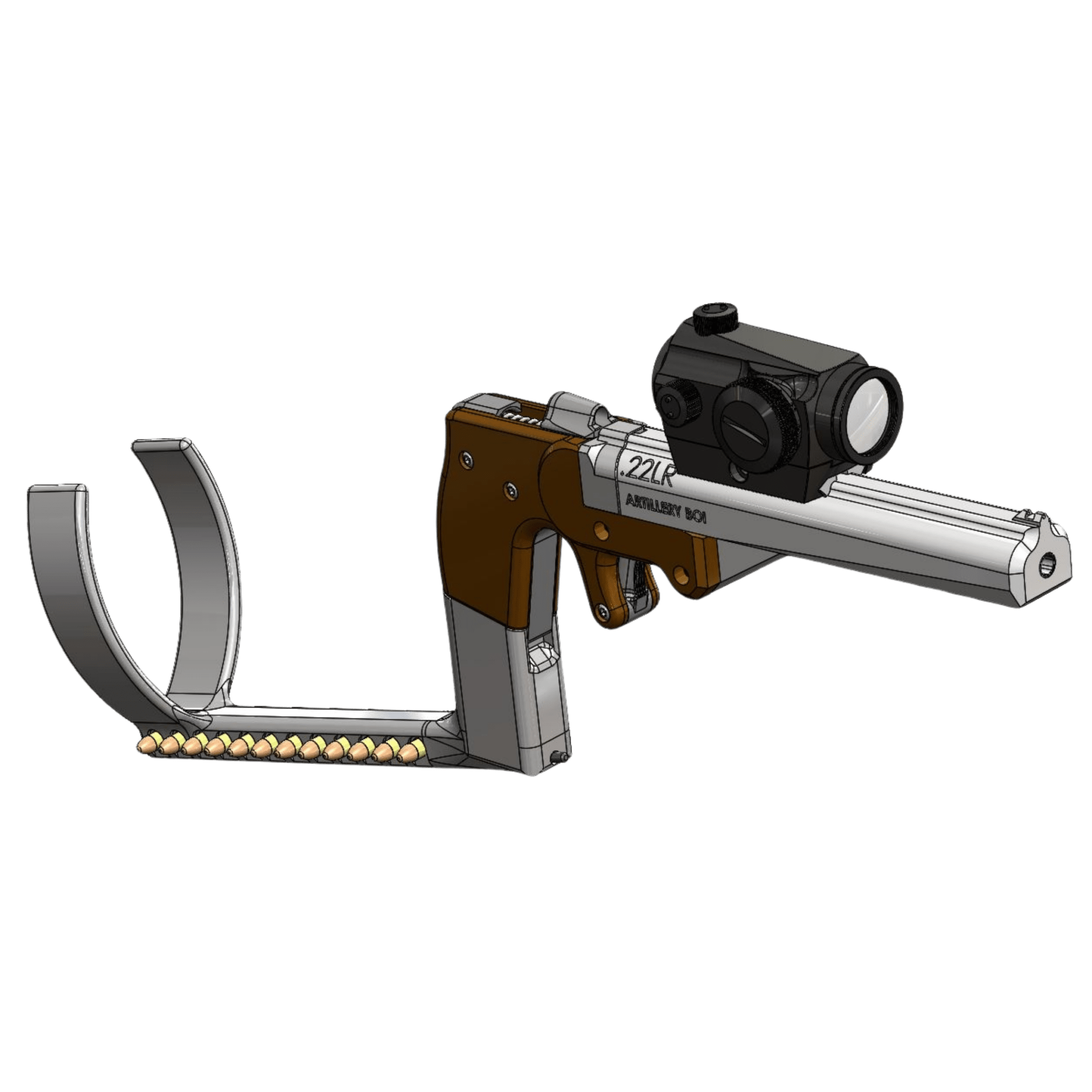 Harlot Based | Print-a-22 - 3d Printable 22LR Parts Kits and Builds