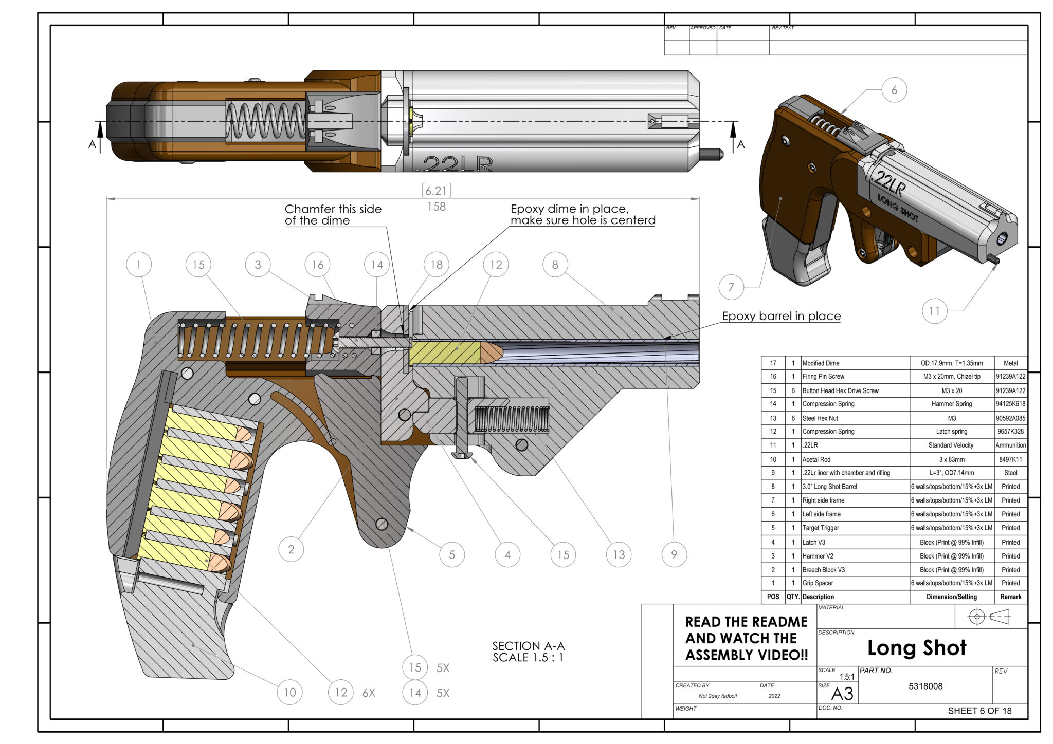 Longshot | Print-a-22